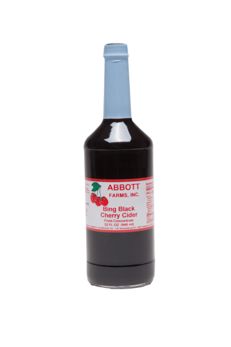 Bing Black Cherry Cider Quart - Abbott Farms