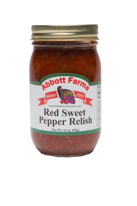 Red Sweet Pepper Relish - Abbott Farms